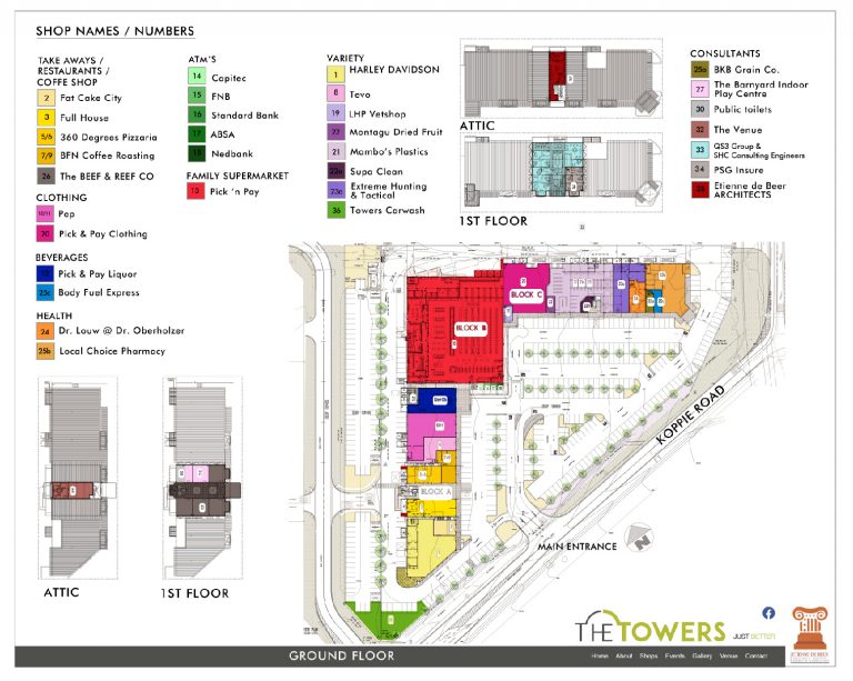 Shops – The Towers Bloemfontein